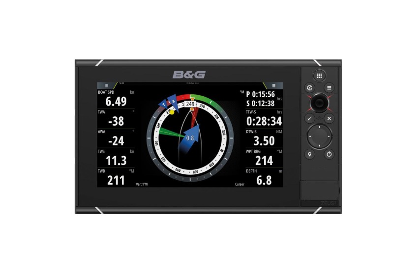 B&G Zeus3S 12 - Multi-function Sailing Display - Marine Chartplotter ...
