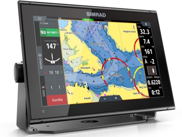SIMRAD GO12 XSE - Multifunction Radar Chartplotter - No Transducer ...