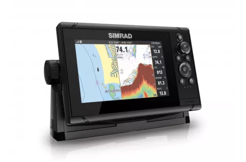 SIMRAD - Cruise-7 w/ World Basemap and 83/200kHz Transducer - 000-14999 ...