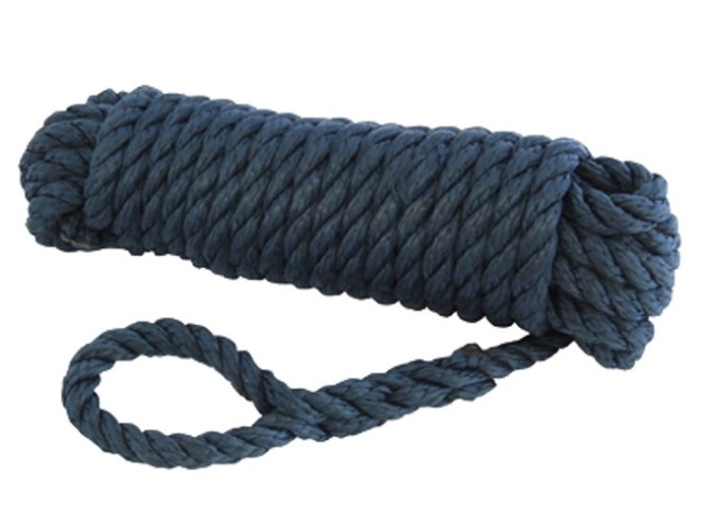 Talamex - 3-Strand Fender Line - Navy - 8mm x 2.5m (Pair) - 01.221.528 ...