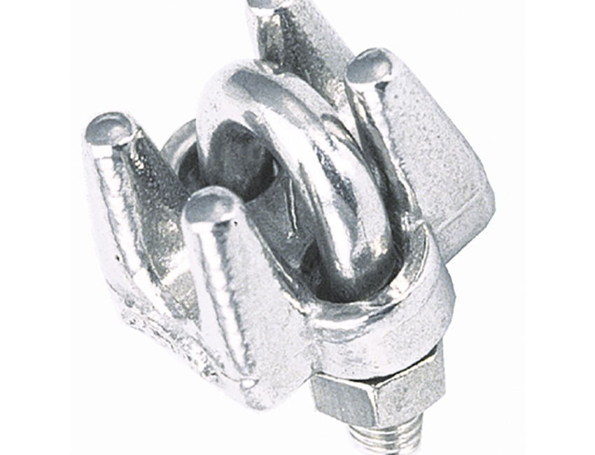 Talamex - 316 Stainless Wire Rope Clamp - 6mm - 02.403.006 | Thimbles ...