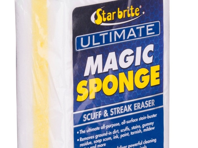 Star brite - Ultimate Magic Sponge - Stain and Scuff Remover - 41001 ...