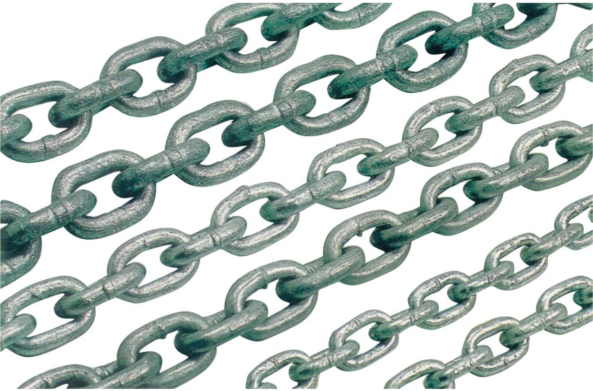 Talamex Galvanized Anchor Chain - Calibrated 6mm - per meter - 07.102. ...