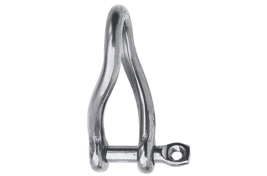 Talamex - 316 Stainless Forged Twisted Shackle - 8mm - 08.503.008 ...