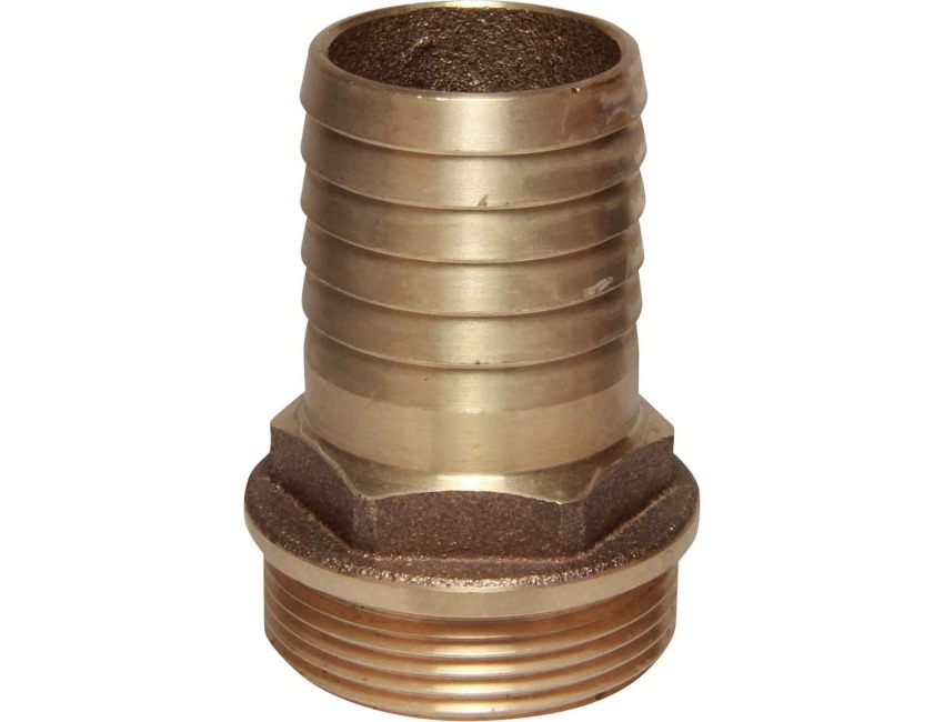 Barrus - 1.5 BSP M to 38mm Hose Tail, bronze - RDG304A28 | RDG Part ...