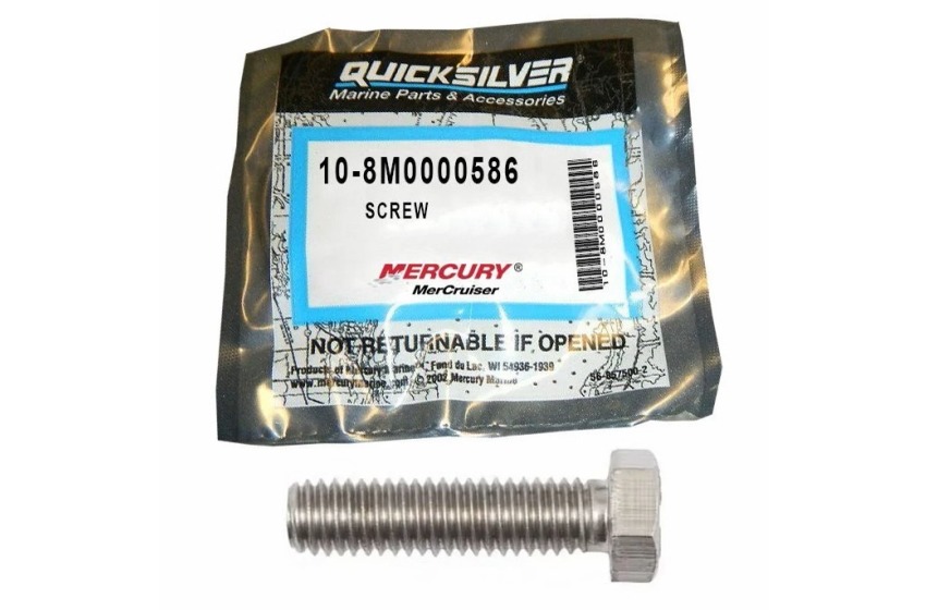Quicksilver Mercury Mariner 30HP - 60HP EFI - Screw - 10-8M0000586 ...