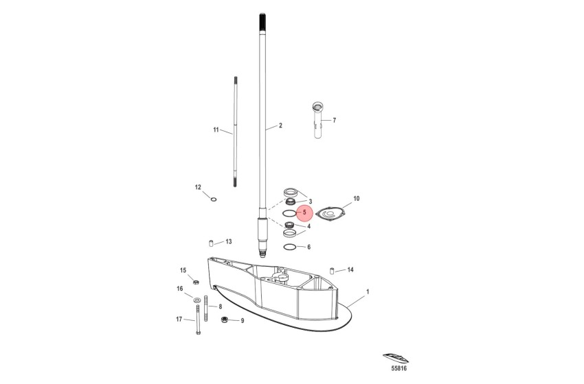 Mercury - SHIM SET - Quicksilver - 15-8M0063267 | Gear Housing ...