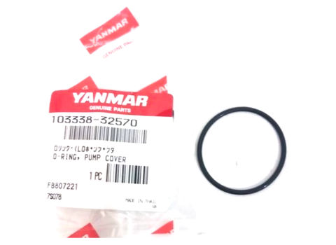 Genuine YANMAR YSE12 YSM12 YSB12 Oil Pump Cover O ring - 103338-32570 ...