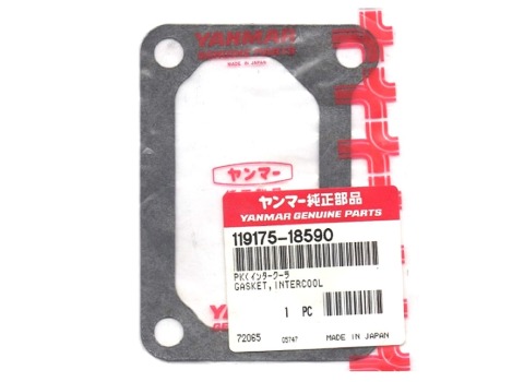 YANMAR MARINE 4LHA-DTE 4LHA-STE Cooler Gasket - 119175-18590 | 4LHA-DTE ...