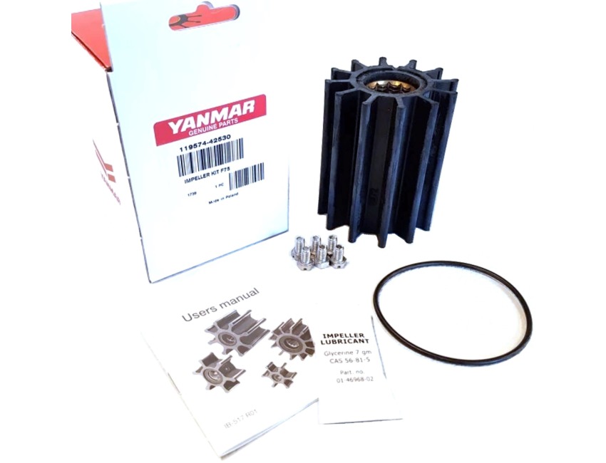 YANMAR Water Pump Impeller Kit - 6LY440 6LY2A - 119574-42552 /119574 ...