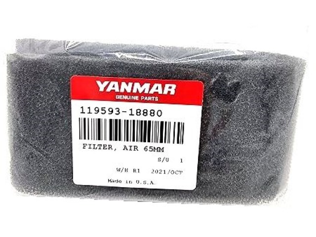 YANMAR Air Filter Foam Element 6LY - 119593-18880 | 6LY400 / 6LY440 ...