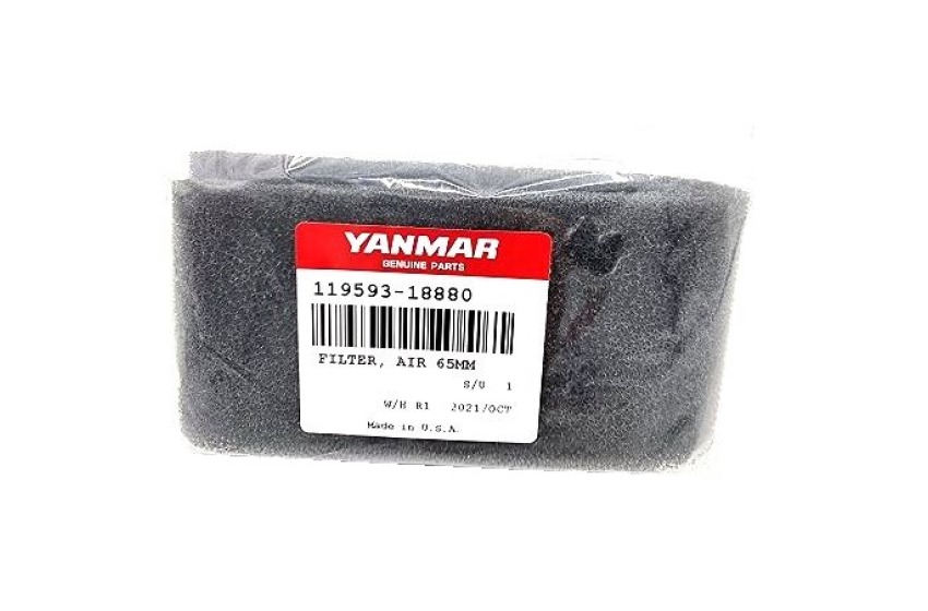YANMAR Air Filter Foam Element 6LY - 119593-18880 | 6LY400 / 6LY440 ...