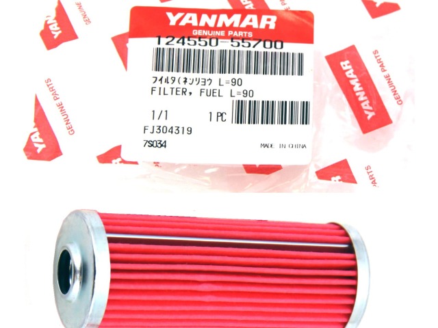 YANMAR Fuel Filter Element 2TNE 3TNE - 124550-55700 | TNE Engine Parts ...