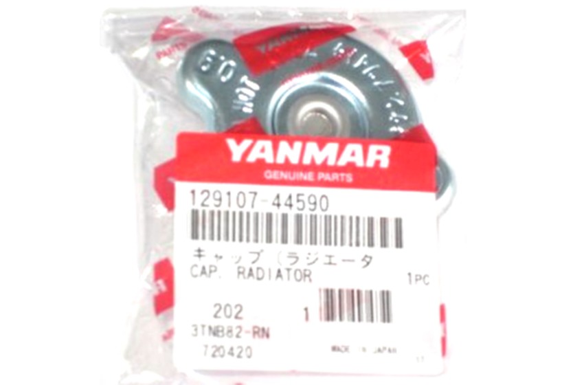 Genuine YANMAR - Coolant Pressure Cap 4JH3-DTE / DE / HTE - 129107 ...