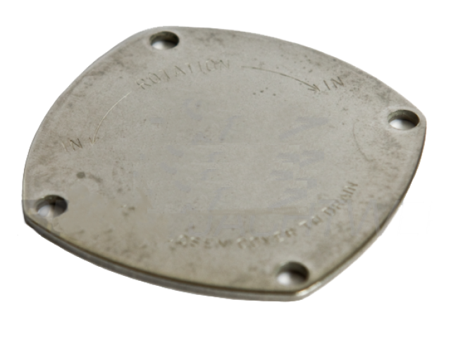 Yanmar Sea Water Pump Cover Plate - 4JH5E - 129670-42520 | 4JH57 Direct ...