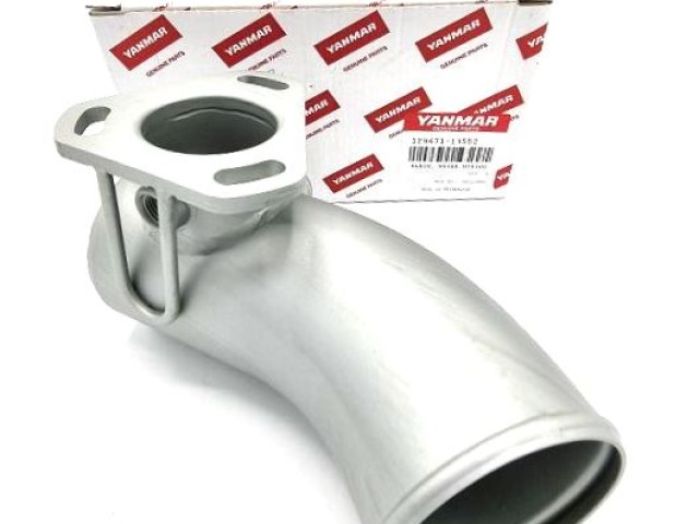 YANMAR - Exhaust mixing elbow - 4JH3-TE - 4JH4-TE - 129671-13552 | 4JH3 ...