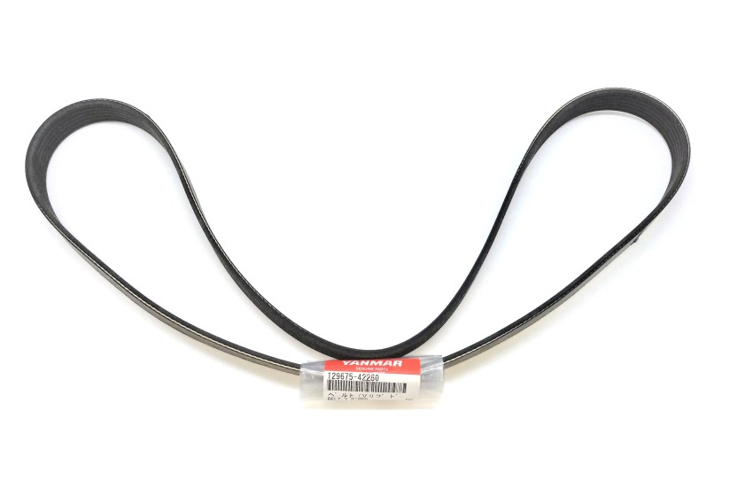 YANMAR Alternator / FWP Drive Belt - Genuine - 4JH110 - 129675-42280 ...