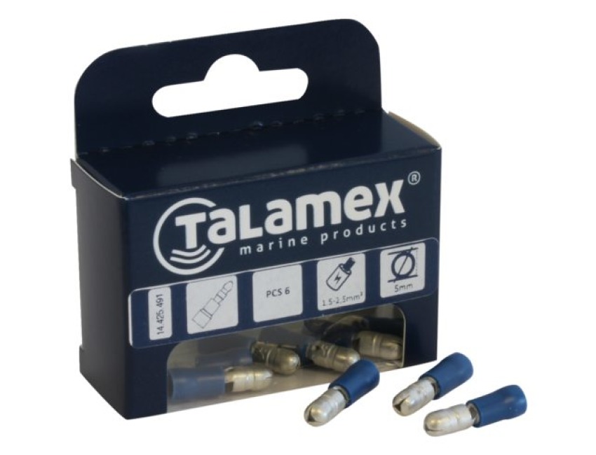 Talamex - CONNECTOR ROUND MALE YELLOW - 14.425.492 | Talamex | Bottom ...