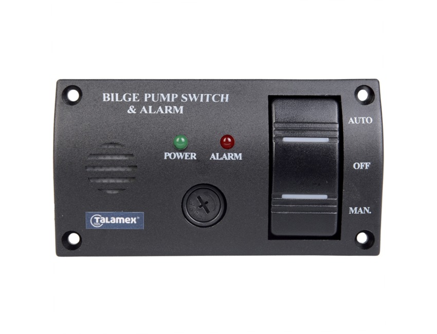 Talamex - Bilge Pump Control Panel On/Off/Manual/Alarm - 14.572.303 ...