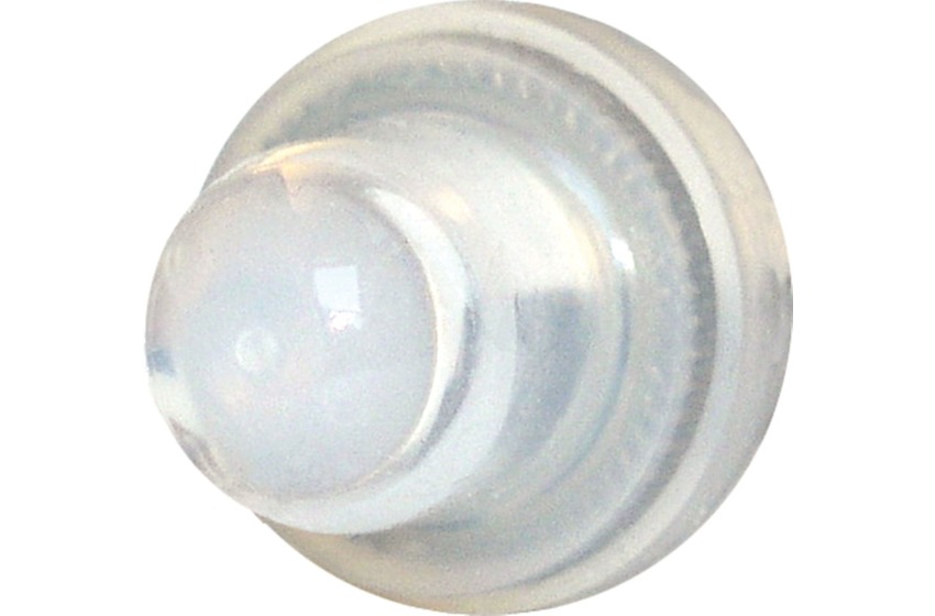 Blue Sea - Push Button Reset Only Circuit Breaker Boot - Clear - Rubber ...