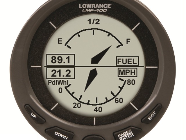Lowrance LMF-400 - NMEA 2000 network gauge - 4" Multi function -N2K-000 ...