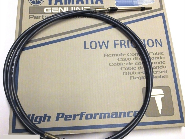 YAMAHA Premium, High performance, Low Friction, Outboard Control Cable ...