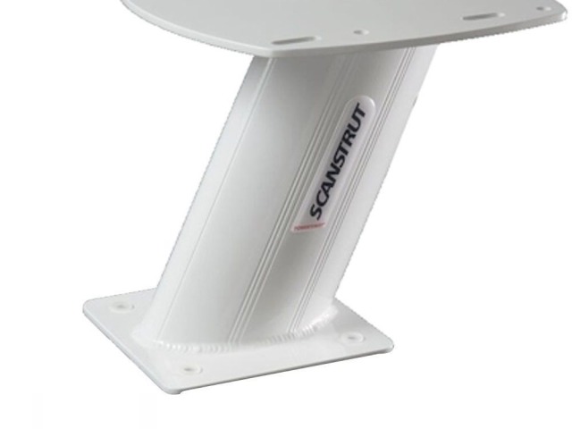 Scanstrut 10" (250mm) Aft Leaning Aluminium Radar Mount - Power Tower ...