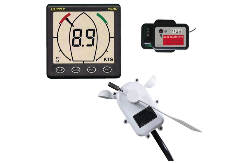 NASA Clipper Wireless Wind System - Complete system inc Masthead Unit ...