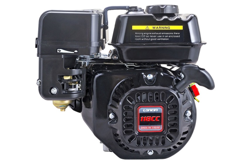 Loncin G120F-M (H135-M) 18mm shaft 4Hp Engine - Replaces Honda GX120 ...