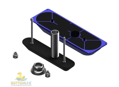 LOWRANCE / SIMRAD - StructureScan 3D - DUAL Through Hull Transducer ...