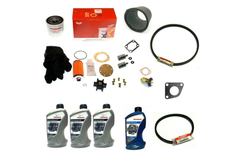YANMAR 2GM20 Major Service Kit - (Japanese raw water cooled only ...