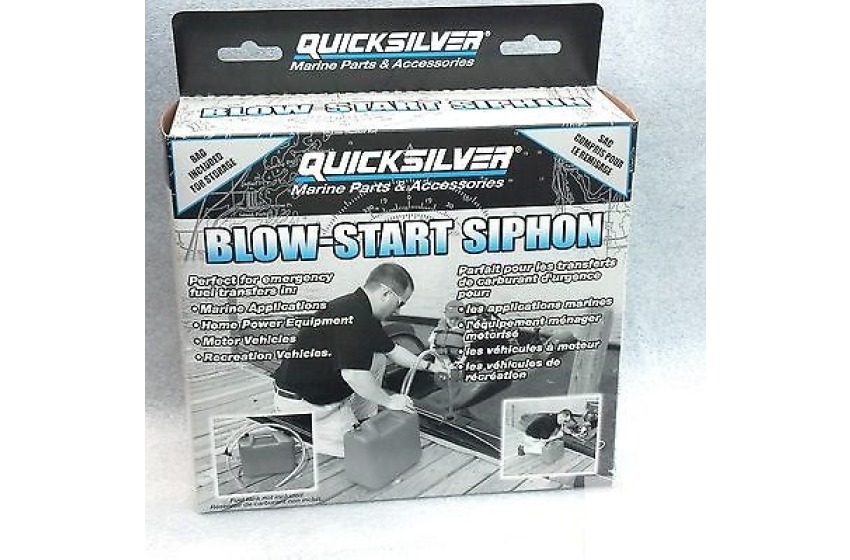 Quicksilver Blow start syphon - Marine - Boat - Petrol - Fuel - Diesel - ATV - 91-827497A1 ...