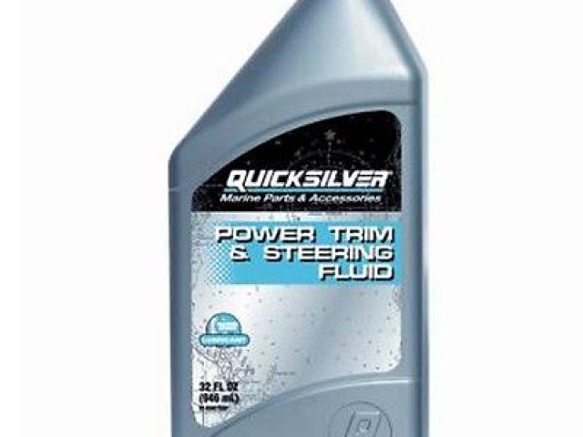 QUICKSILVER POWER TRIM & STEERING FLUID, 946ml - MERCURY MerCruiser 92 ...