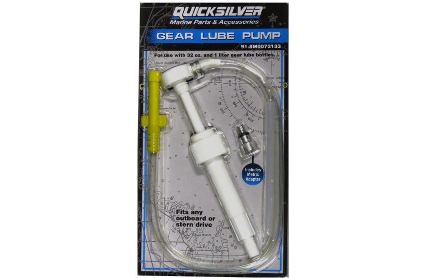 QUICKSILVER / MERCURY Outboard Gear Lube Pump - To fit 1L Bottles - 91 ...