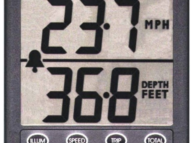 NASA Marine - Clipper DUET - 12v - Depth Sounder / Speed & Distance Log ...