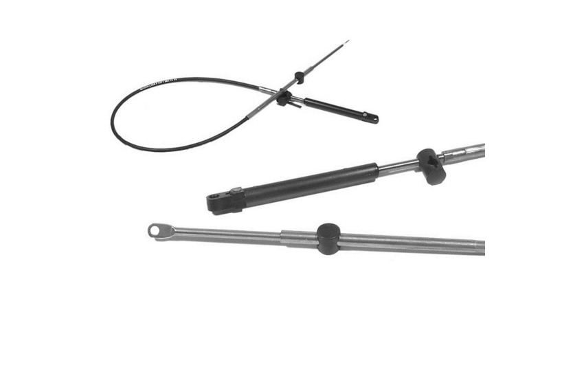 Quicksilver Control Cable Gen1 Platinum+ 10ft Mercury Mariner ...