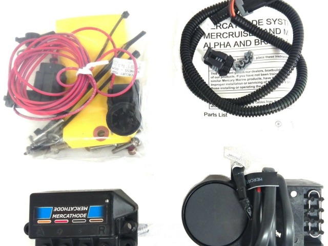 Mercury Mecruiser OEM Electrolysis Mercathode Anti Corrosion Kit ...