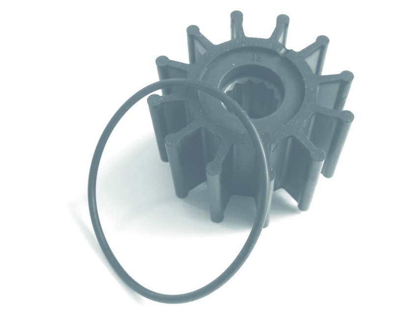 Talamex - NEOPRENE INBOARD IMPELLER SPLINE DRIVE WITH GASKET & CAP - 17 ...