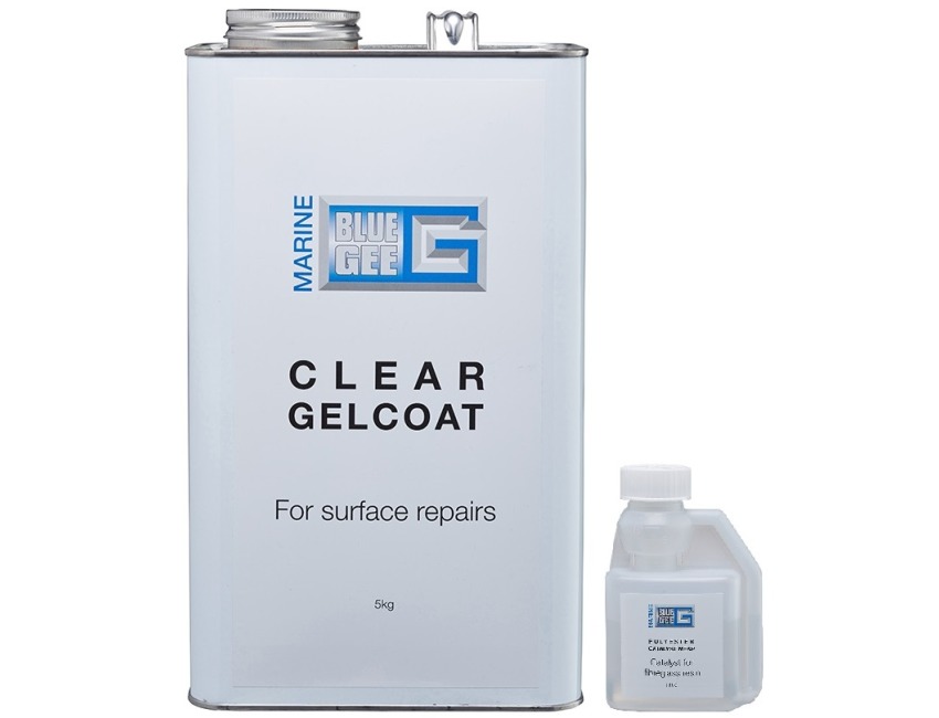 Clear Gelcoat + Catalyst - 5Kg - 18005 | Fibreglass Gelcoat | Bottom ...