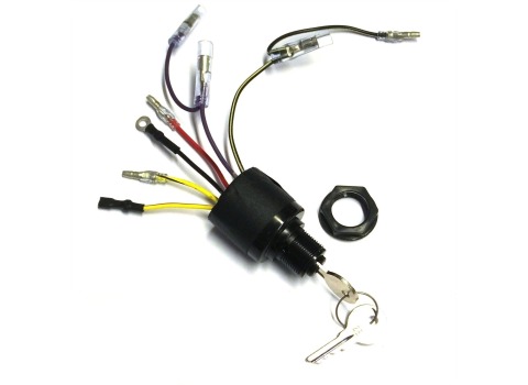 Ignition Key switch - Mercury - Quicksilver - Mariner - Outboard ...