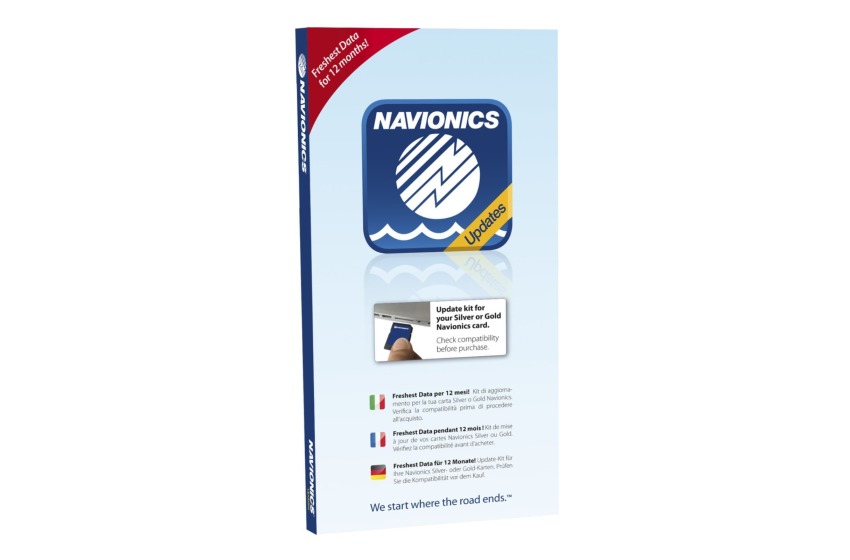 Navionics Plus Updates - European regions- MicroSD / SD - Silver / Gold ...