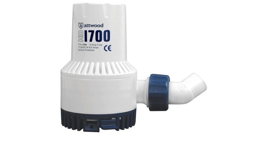 attwood HD1700 Series Bilge Pump 1700 GPH - 12V - 3 YEARS WARRANTY ...