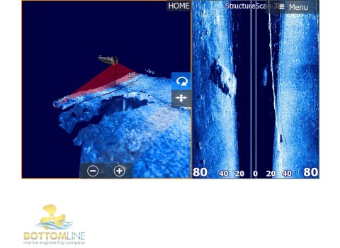 Lowrance / SIMRAD - StructureScan 3D - with Transom Mount Transducer ...