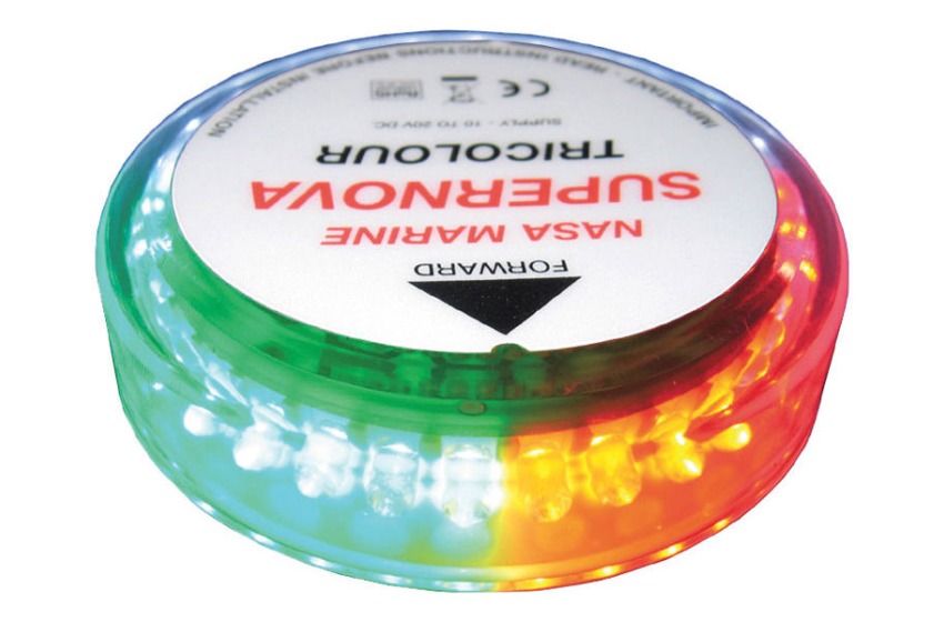 NASA SuperNova Tri Colour Mast LED Navigation Light Boat Waterproof ...