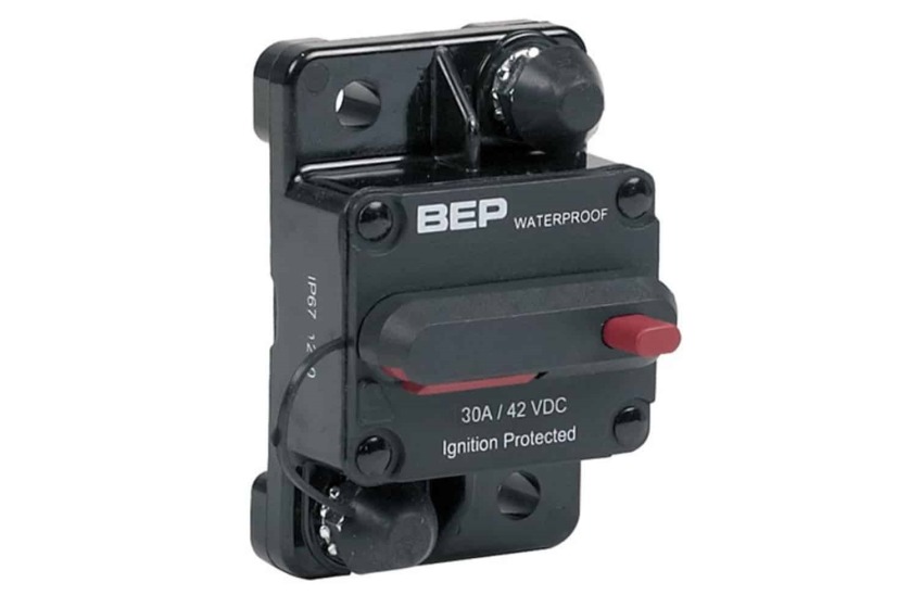 BEP - CIRCUIT BREAKER HD 30A SWITCHABLE RESET Surface Mount ...
