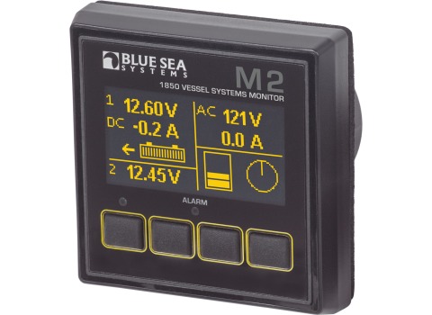 Blue Sea - M2 Vessel Systems Monitor - PN. 1850 | Meters | Bottom Line ...
