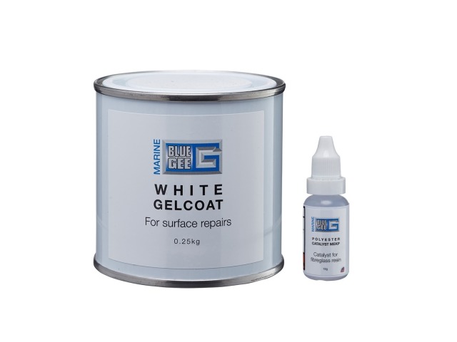 White Gelcoat + Catalyst - 250g - 19000 | Fibreglass Gelcoat | Bottom ...