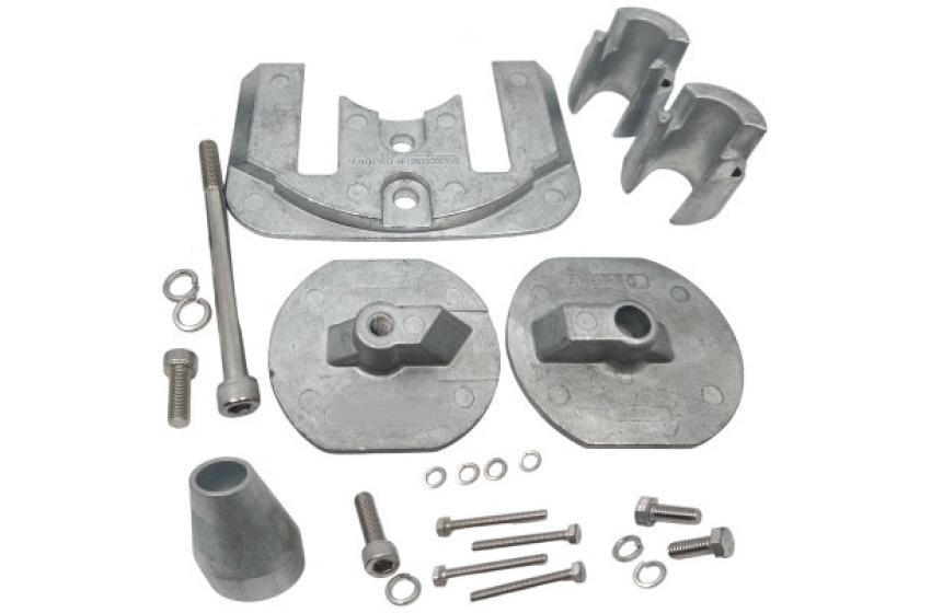 Yanmar - ANODE KIT - ZT350 - 196350-22200 | ZT350 / ZT370 Sterndrive ...