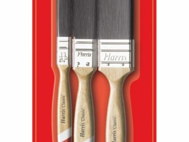 Harris Classic Set of 3 Paint Brushes (0.5'', 1'', 1.5'') | Rollers ...