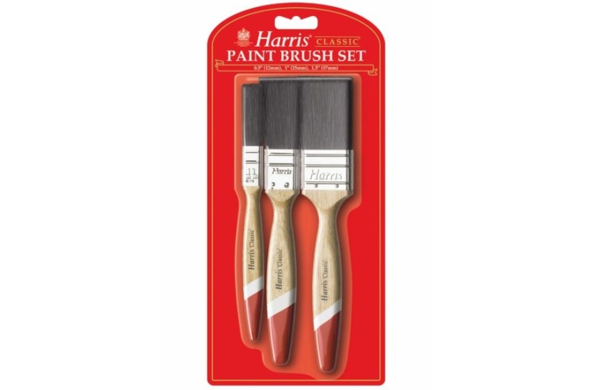 Harris Classic Set of 3 Paint Brushes (0.5'', 1'', 1.5'') | Rollers ...